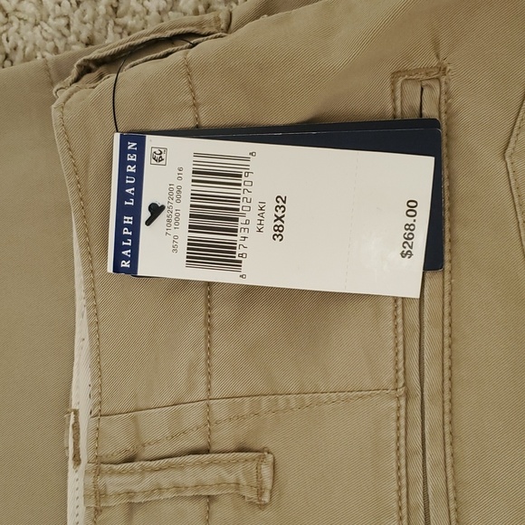 Polo Ralph Lauren | Pants | Polo By Ralph Lauren Mens Relaxed Fit Khaki Pantspatch Splash Paint ...